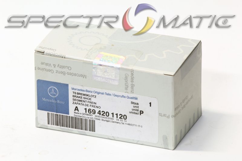 OE 169 420 11 20 - brake pad set MERCEDES A-CLASS W169 B-CLASS W245 ...